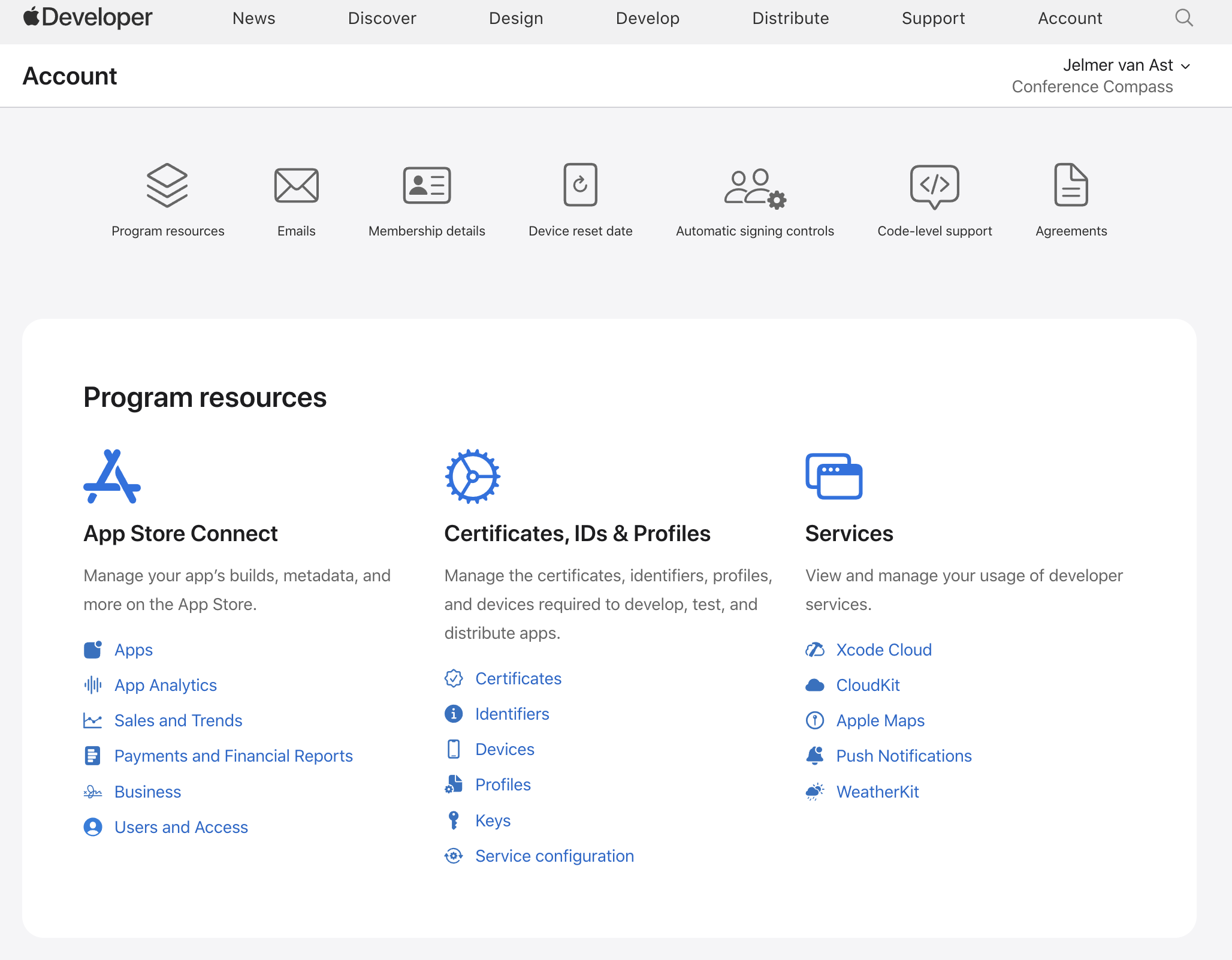 Creating iOS certificates for publishing to the App Store