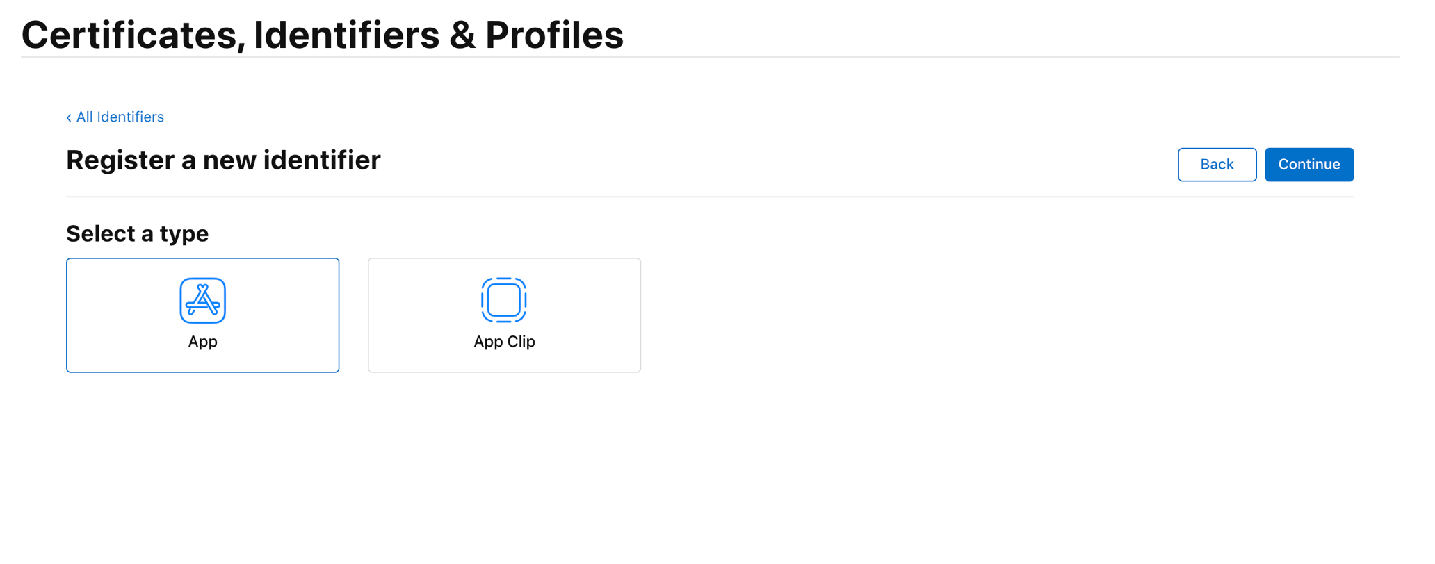 Creating iOS certificates for publishing to the App Store