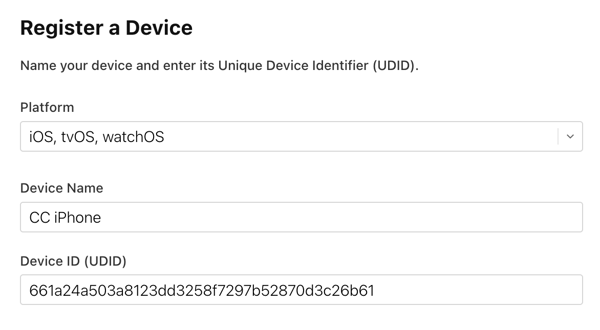 Apple Developer Program: Creating iOS certificates for test versions of ...